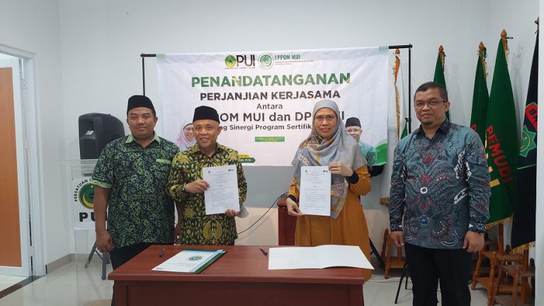 LPPOM MUI and PUI Sign Cooperation Contract Related Halal Certification ...