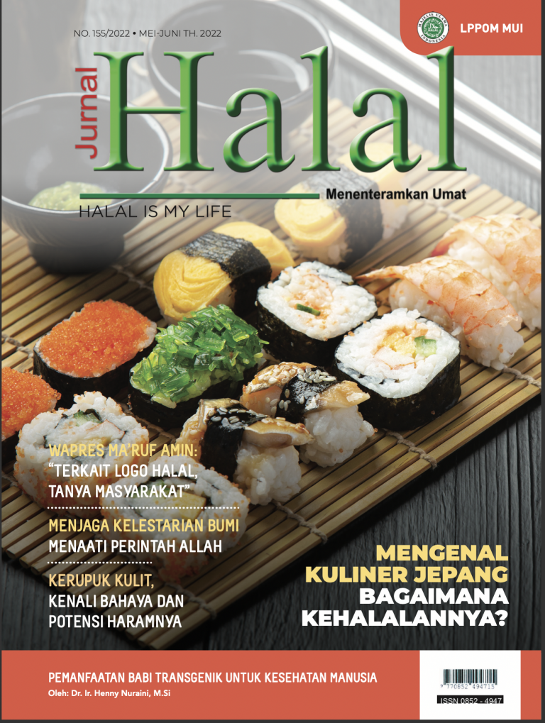 Jurnal Halal LPPOM MUI | LPPOM MUI