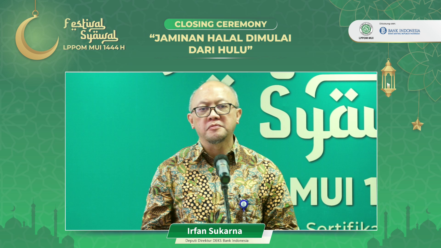 Bank Indonesia: RPH Halal Certification Is The First Pillar Of The ...