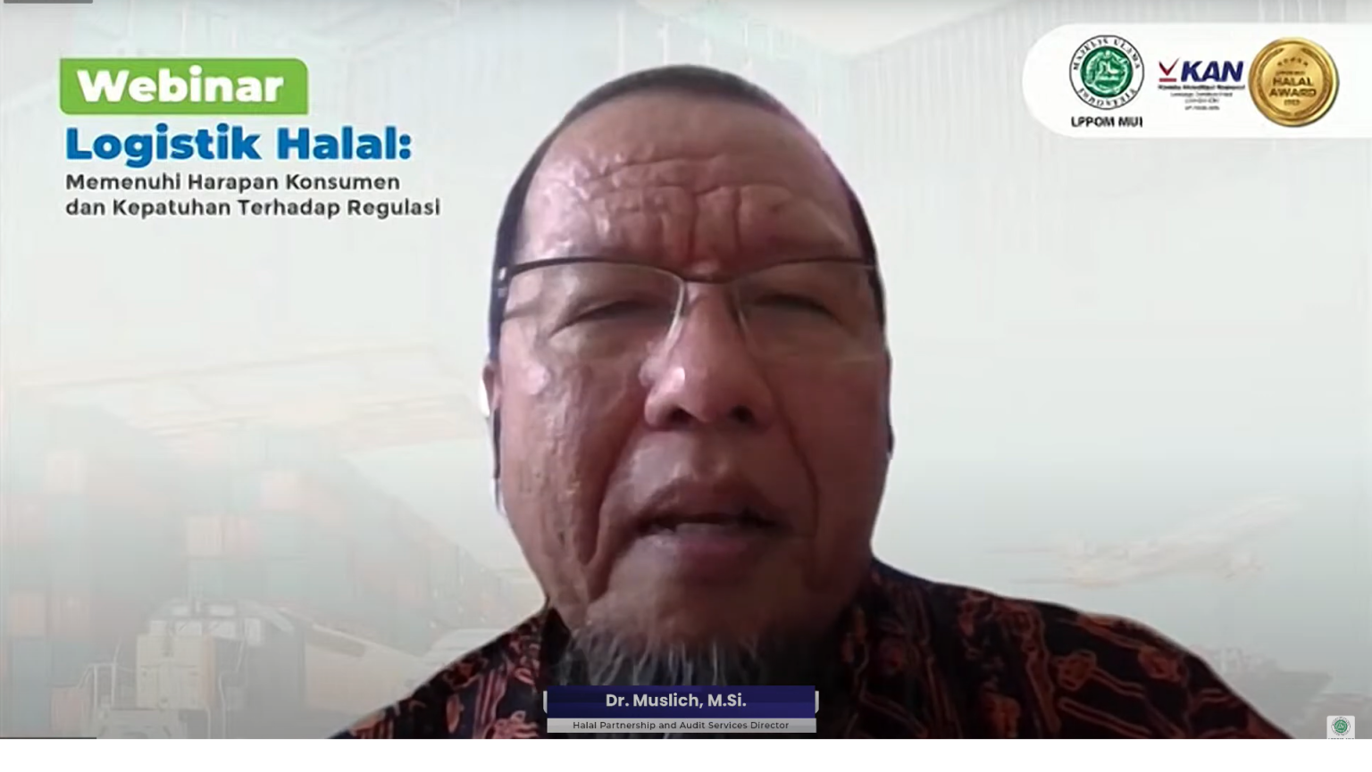 2024, Jasa Logistik Wajib Sertifikasi Halal | LPPOM MUI