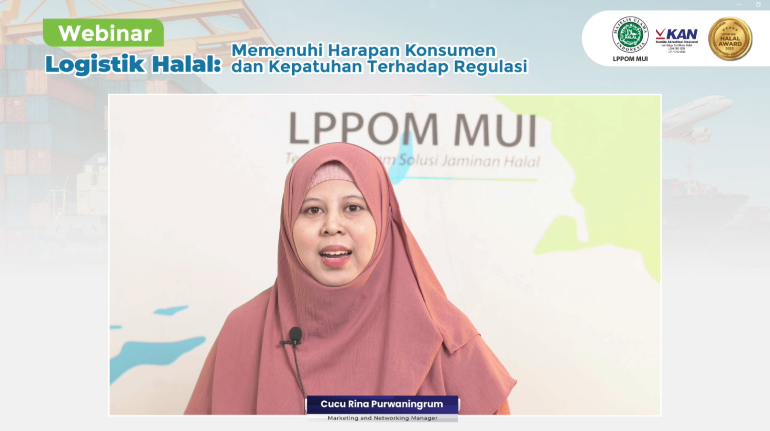 Mengapa Jasa Logistik Perlu Sertifikasi Halal? | LPPOM MUI
